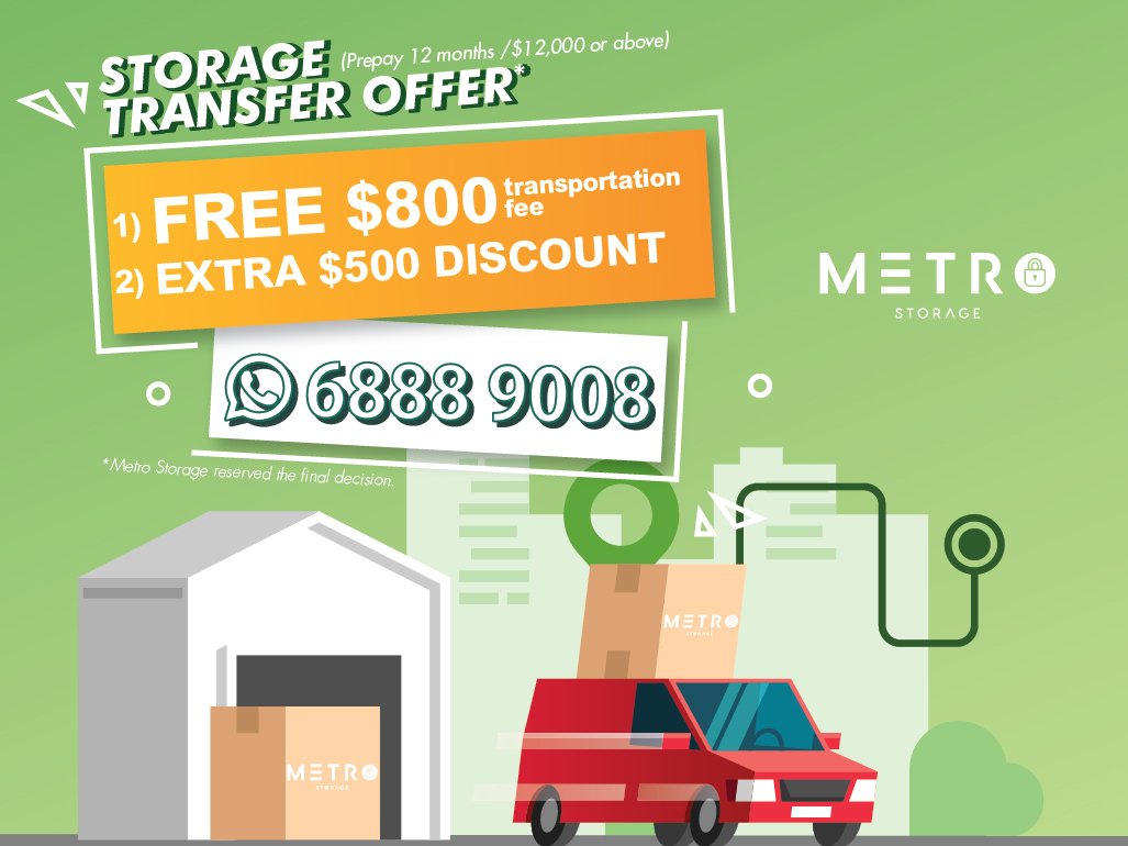 Storage Transfer Offer | Up To $1,300 Discount - Metro Storage 城市迷你倉