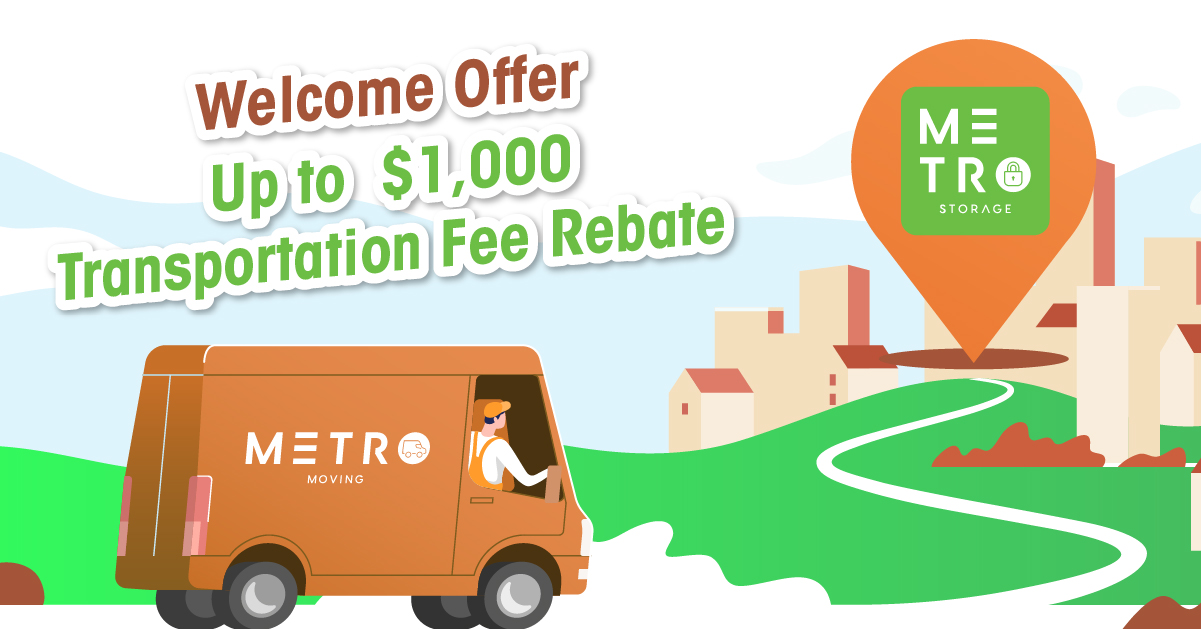 Metro Storage Welcome Offer | Free Delivery - Metro Storage 城市迷你倉