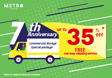 Metro Storage 7th Anniversary - Commercial Storage Package starting at ...